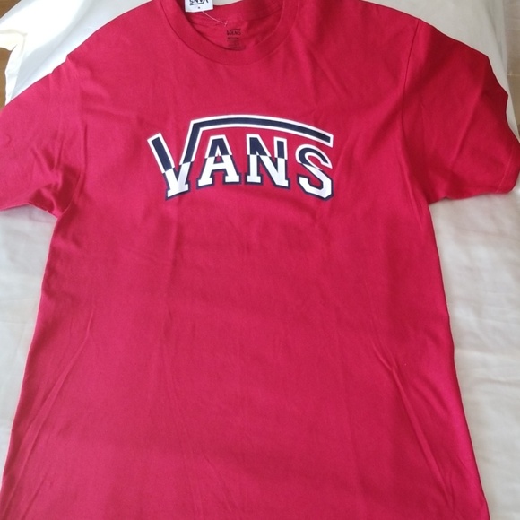 Vans | Shirts | Vans Graphic Logo Short Sleeve Tee Medium | Poshmark